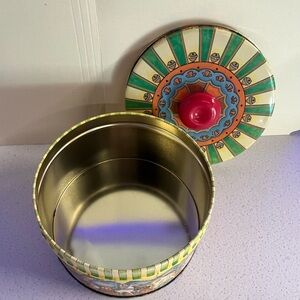 Vintage | Storage & Organization | Vintage Wolfgang Candy Carousel Tin ...